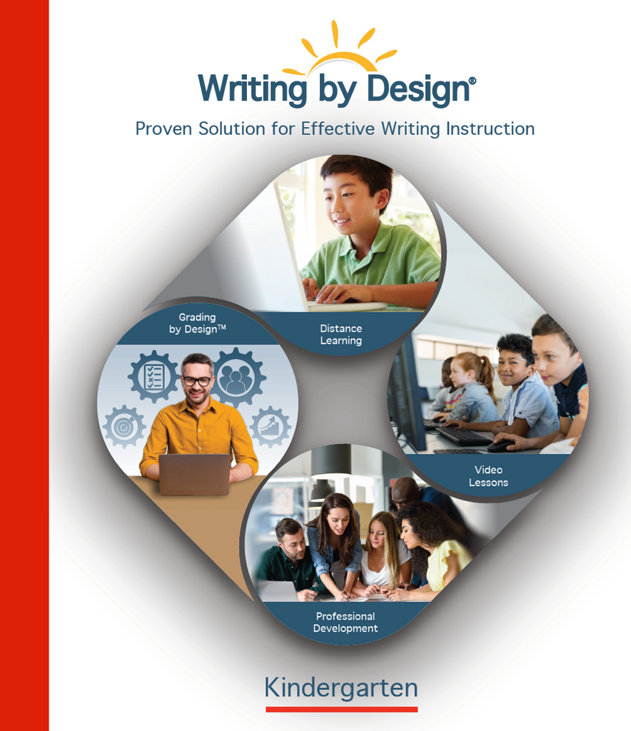 Kindergarten-- Printed & Online Teaching Manual – Writing by Design